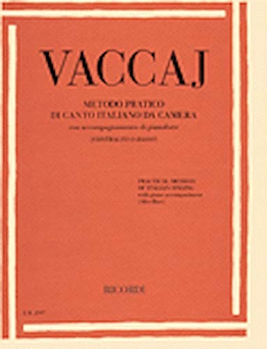 Vaccai: Practical Method of Italian Singing: 0884088903022: Amazon.com ...