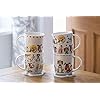 Amazon.com | SPOTTED DOG GIFT COMPANY Dog Mugs, 12 oz Coffee Mug Set of ...