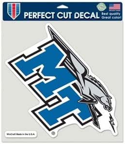 Amazon.com: MTSU Blue Raiders Perfect Cut Color Decal 8X8 8x8 Royal ...