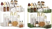 Amazon.com: SUNZOS Bathroom Counter Organizer, 2-Tier Corner Bathroom ...