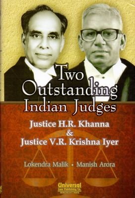 Buy Two Outstanding Indian Judges Justice H.R. Khanna & Justice V.R ...