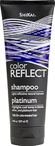 Amazon.com : Shikai Color Reflect Platinum Shampoo (8oz, Pack of 1 ...