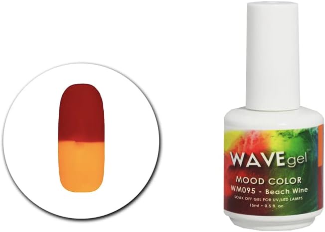 Amazon.com : WAVEGEL Color Changing Nail Gel Polish - Mood Collection ...