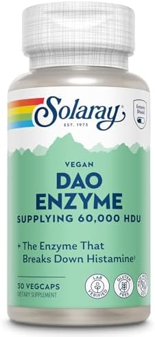 Amazon.com: SOLARAY DAO Enzyme - Digestive Enzyme That Breaks Down ...