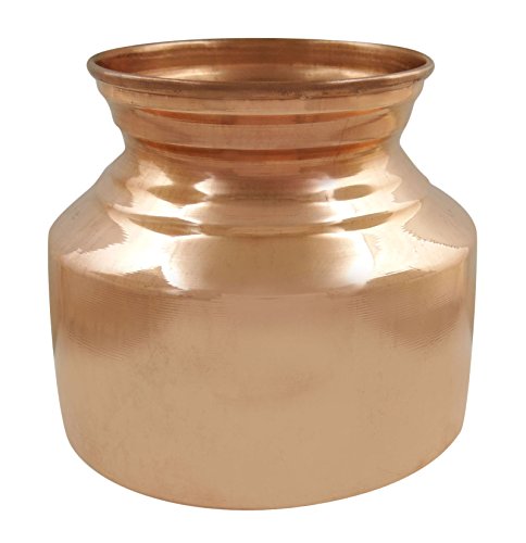 Indian Traditional Copper Kalash Pooja Prayer Pot Pure Item Hindu Arti ...