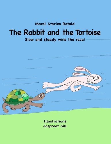 Amazon.com: The Rabbit and the Tortoise: Moral Stories Retold ...