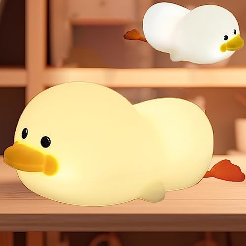 Amazon.com: Asfety Duck Lamp, Duck Light Cute Premium Silicone Duck ...