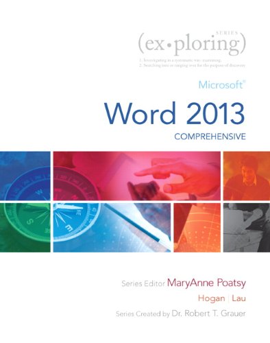 Microsoft Word 2013 Comprehensive Textbook with MyITLab access code ...