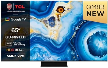 TCL 75C855K 75-inch QLED Mini LED TV, QLED PRO, 4K HDR Premium 3500nits ...