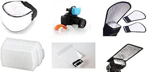 Buy SHOPEE Combo Offer 6 Types Flash Diffusers Color Diffuser Bounce ...