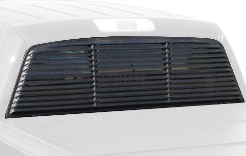Willpak Industries 8064 ABS Low Profile Design Truck Rear Window Louver ...