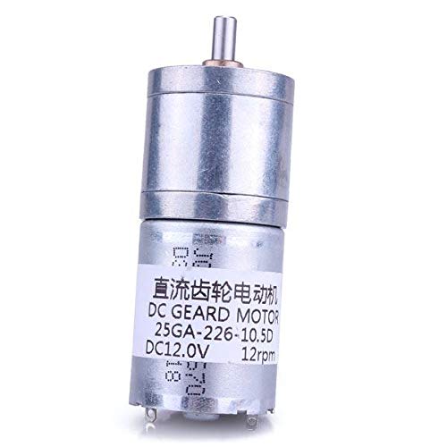 Generic Electric Motor 12V DC Geared Motor High Torque Gear Reducer ...