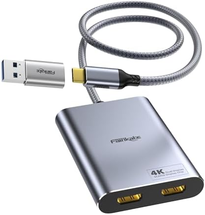 Amazon.com: OREI SplitExtend 4K HDMI Splitter Extended Display for Dual ...