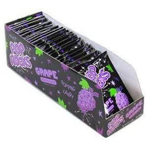 Amazon.com : Pop Rocks - Grape (Pack of 24) : Hard Candy : Grocery ...