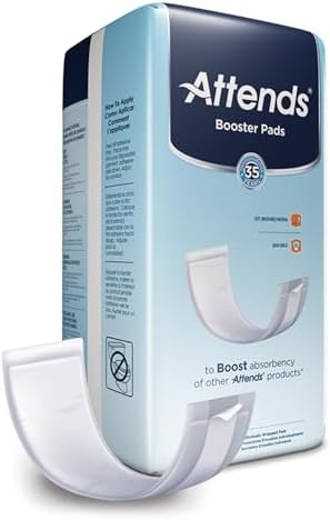 Amazon.com: FitRight Double Up Booster Pad, Thin Incontinence Liner, 3. ...