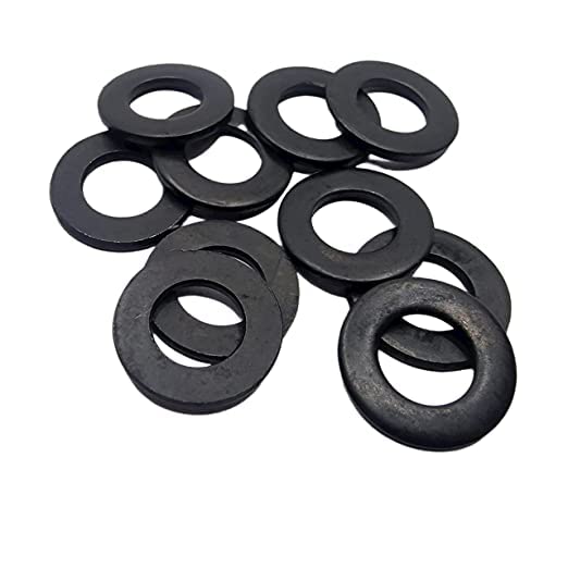Black Stainless Steel Form A Washers Blackened Metal Washer - Pack of ...