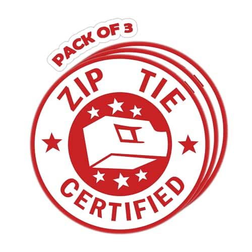 Amazon.com: SmittyGFX Zip Tie Certified Electrician Sparky Sticker ...