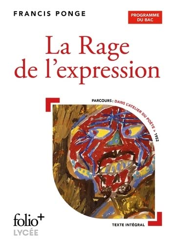 Amazon.com: La Rage de l'expression - Bac 2024: 9782073009227: Ponge ...