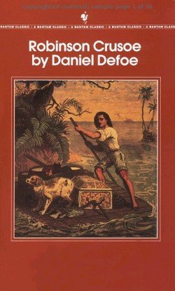 ROBINSON CRUSOE (Bantam Classic): Defoe, Daniel: 9780553211054: Amazon ...