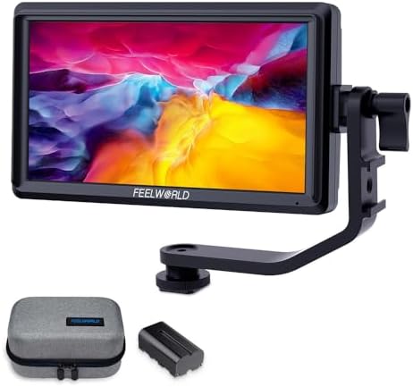 Amazon.com : FEELWORLD S55 5.5 inch Camera DSLR Field Monitor with F550 ...
