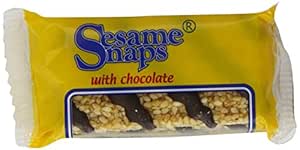 Amazon.com: Sesame Snaps Sesame Snaps Chocolate Coated 30g (Pack of 24 ...