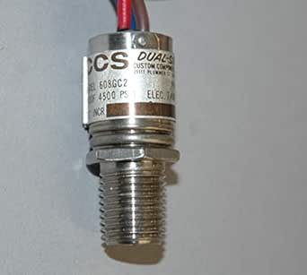 Amazon.com: CCS Custom Component Switches Dual-SNAP Pressure Switch ...