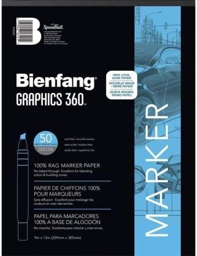 Bienfang Graphics 360 50 sheets 316120 : Amazon.co.uk: Home & Kitchen