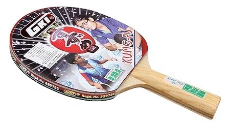 Buy GoSpree Kung Fu Table Tennis Wooden Racket | TT Racket | Adults ...