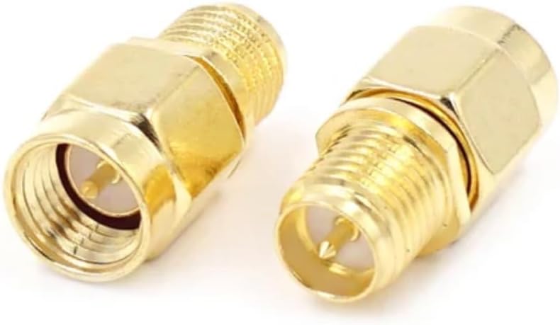 Amazon.com: 1PCS SMA Male to RP SMA Female Adapter RF Coax Coupling Nut ...