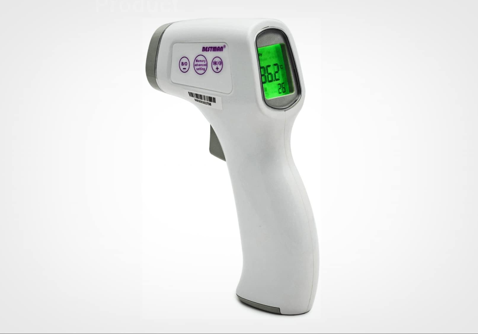 Professional Digital Temperature Gun - White | Accurate Infrared ...