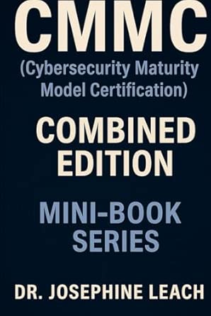 Amazon.com: CMMC (Cybersecurity Maturity Model Certification) Mini-Book ...