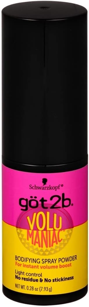 Amazon.com: Got2B Schwarzkopf Powder'Ful Volumizing Styling Powder, 10g ...