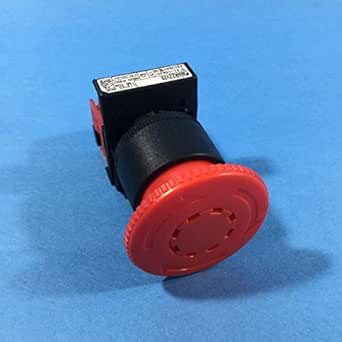 AR22V2R-01R | FUJI PUSHBUTTON EM-Stop Push-Lock, Turn-Reset (40MM Dia) 1NC RED : Amazon.ca ...