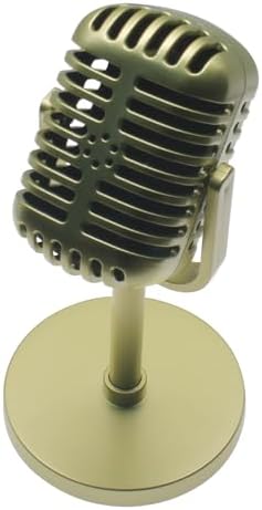 Amazon.com: JANOU Retro Microphone Props Model Vintage Plastic ...