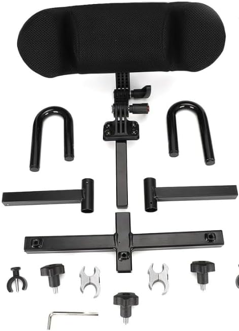 Amazon.com: Wheelchair Headrest Neck Support, Adjustable Wheelchair ...