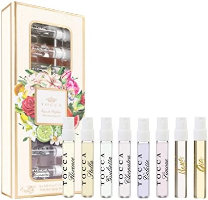 Amazon.com : Tocca Eau de Parfum Mini Discovery Set - 8 Trial Size ...