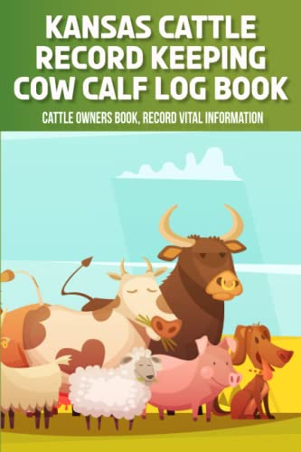 『Hereford Cattle Record Keeping Cow Calf Log Book: Cattle Breeding ...