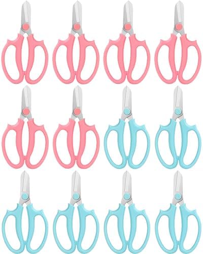 Amazon.com : Leriton 50 Pcs Garden Shears Garden Scissors Trimming ...