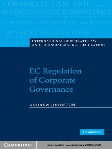 EC Regulation of Corporate Governance (International Corporate Law and ...