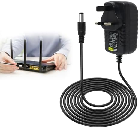 12V 3A Power Adapter UK Plug AC 100-240V to DC 12V Converter for LED ...