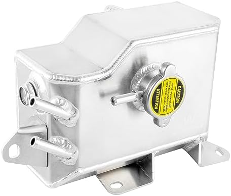 Amazon.com: HKAUTOPART Silver Coolant Expansion Reservoir Tank with Cap ...