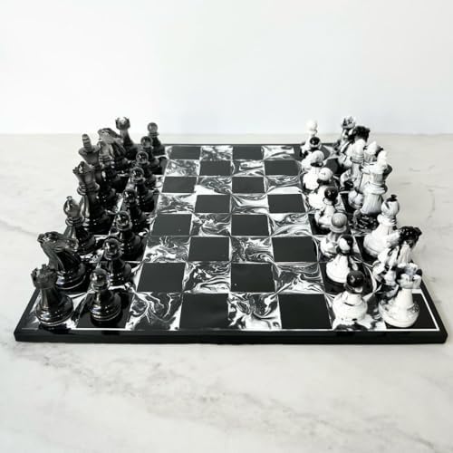 Buy Bestowal- Premium Chess Board Made With Epoxy/Handmade Premium ...