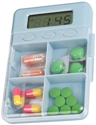 Dxent Multi Purpose Use Medicine Case Box Alarm Reminder Container ...