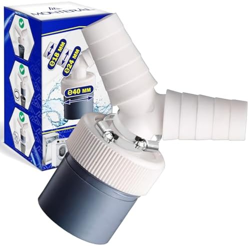 Double Waste Pipe Connector Y for Washing Machine and Dishwasher with ...