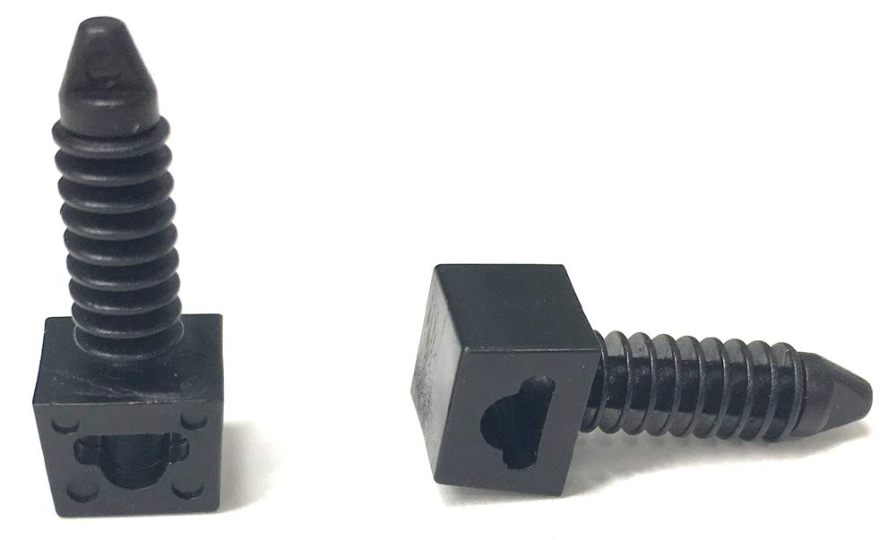 Amazon.com: AMZ Clips And Fasteners (25) 3/16" Black Push Mount Cable ...
