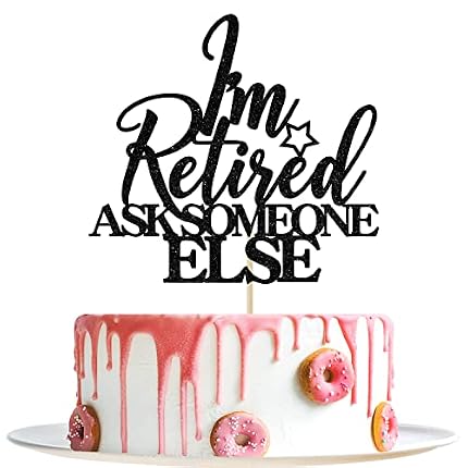 The 30 Best Retirement Cake Toppers of 2026 [Verified] - Cherry Picks