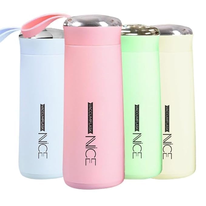 Vaibhav Chandra Nice Water Bottle Glass inner liner with Plastic Shell ...