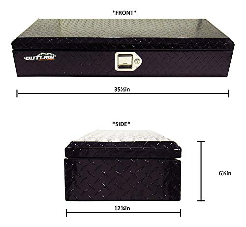 Snapklik.com : Outlaw OU2001A ATV/UTV Front Aluminum Storage Box Rack ...