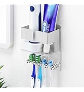 Amazon.com: Electric Toothbrush Head Holder, Black Toothbrush Holders ...
