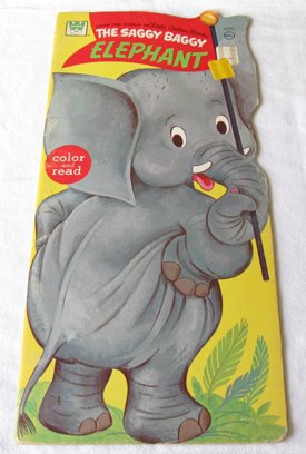 The Saggy Baggy Elephant (Color and Read): No Author Noted: Amazon.com ...